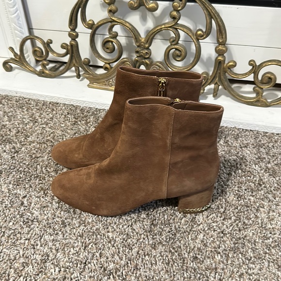 MICHAEL Michael Kors | Shoes | Michael Kors Light Brown Suede Ankle ...